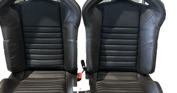 Evora 400 Sparco Sports Seats Pair Black Leather